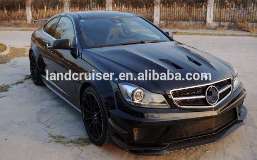 W204 C63 Amg Black Series Body Kits For Bz W204 , C Class Body Kits ...