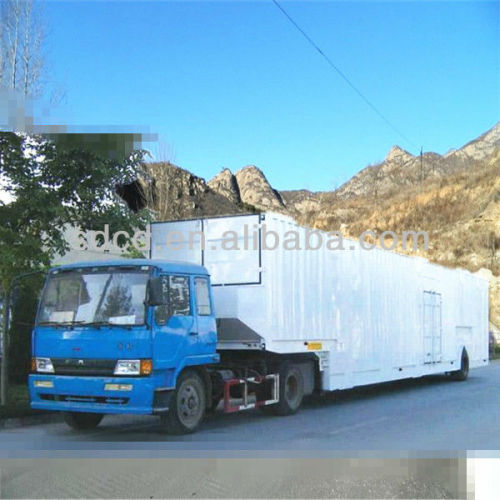 40 Feet Tri-axle Box Semi Trailer/van Semi Trailer, High Quality 40 ...
