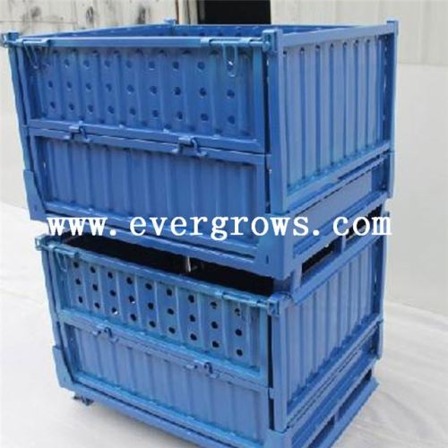 Transport Lockable Stacking Steel Container Box Alibaba China, High ...