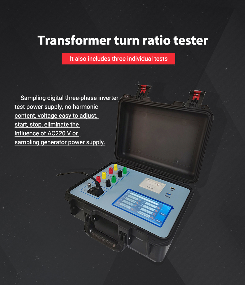 Three Phase Transformer Turns Ratio Meter Tester, High Quality Three ...