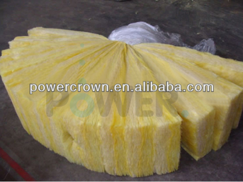 Insulation Glass Wool Batt/density 10kg/m3 Glass Wool Batts/polyester ...