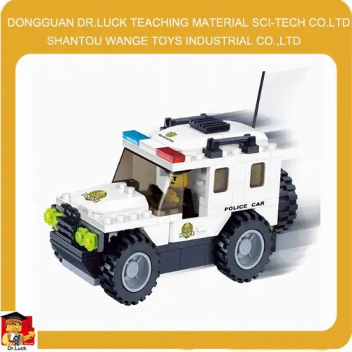 Mini Police Car Block Toy Set, High Quality Mini Police Car Block Toy ...