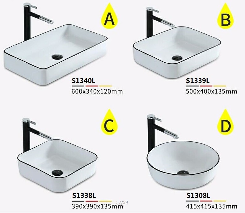 Corner Wall-hung Vitreous China Wash Basin For Small Wc Washrooms, High ...