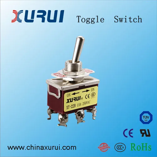 Double Pole Double Throw Switch / Toggle Switch 20a 250v / Metal Handle ...