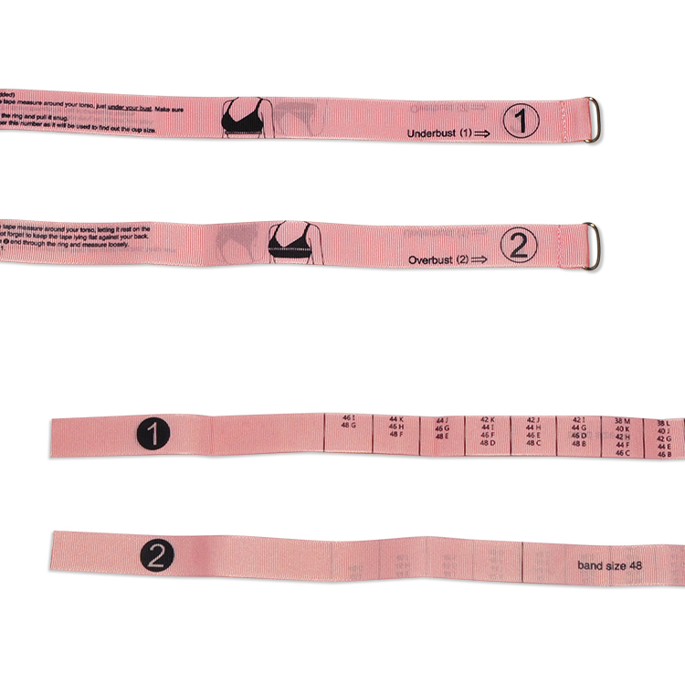 Brassiere Ruler Fabric Bra Measuring Tape, High Quality Brassiere Ruler ...