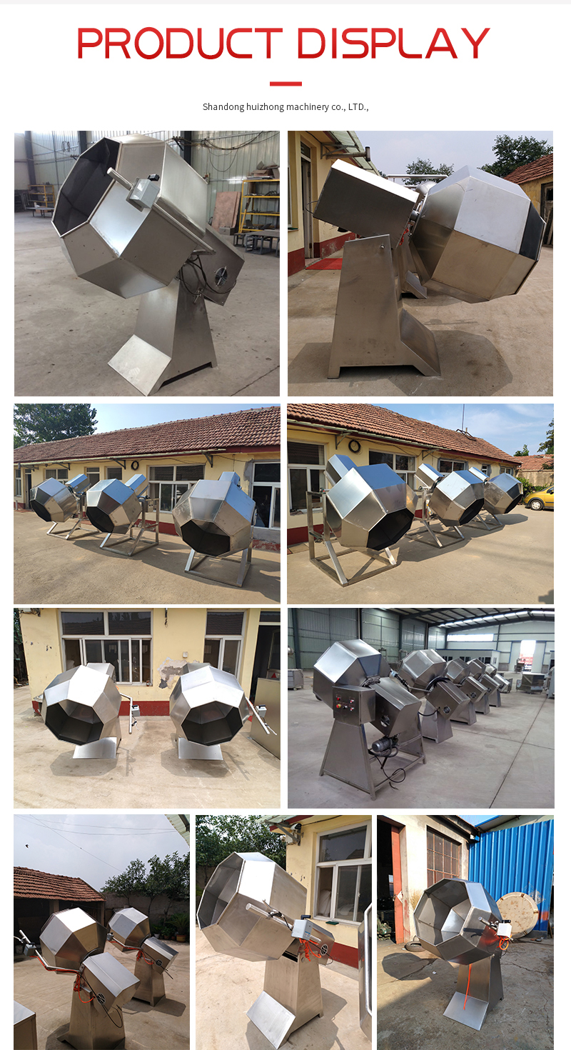 Automatic Discharge And Mixing Octagonal Seasoning Machine, High ...