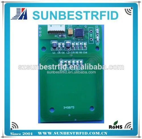 Iso14443a Rfid Hf Reader/writer Module For Accessc Card Reader Embedded ...