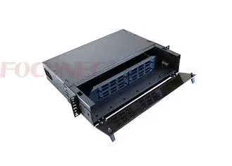 2u 19" Rack Mount Fiber Enclosure , With 4 Plug & Play Cass, High ...