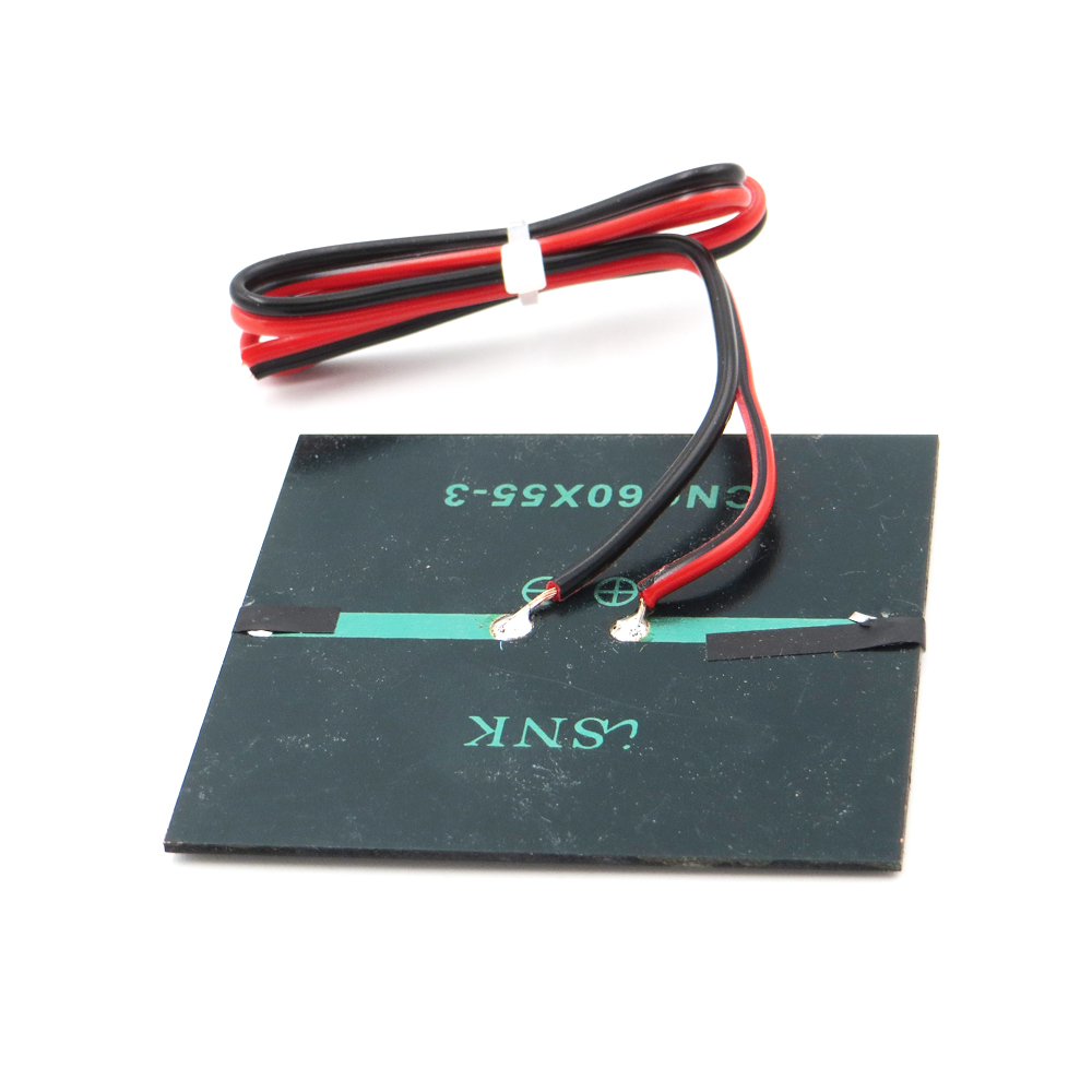 3vdc 150ma With Connect Wire Solar Panel Polycrystalline Silicon Diy ...