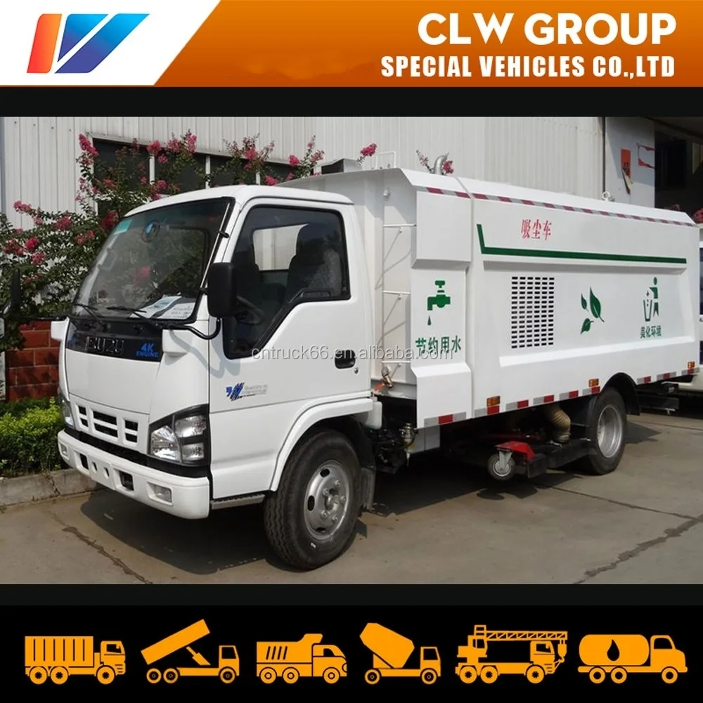 Japan I-suzu 3tons Garbage Multifunctional Vacuum Collector Sweeper 5m3 ...