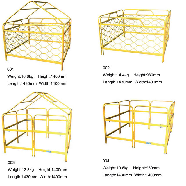 Telstra Approved Yellow Steel Security Barrier Manhole Guards 1.4x1.4x0 ...