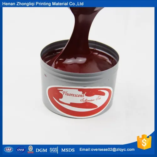 Oil-based Fluorescent Sublimation Offset Ink For Litho Press, High ...