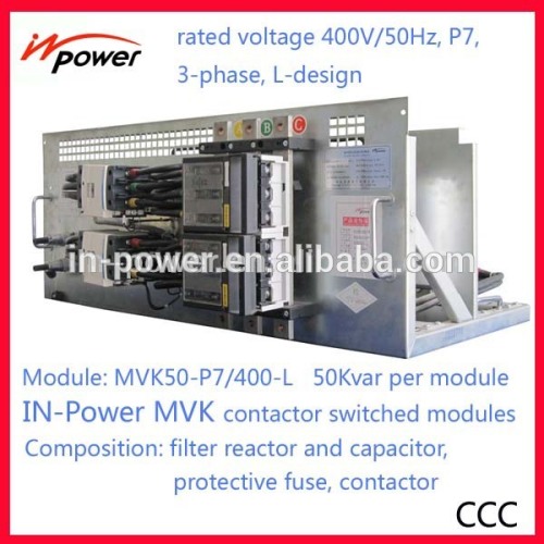 50 Kvar Power Factor Correction Product - Contactor Switched Modules ...