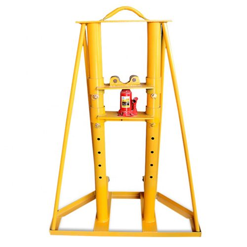 10ton Hidraulic Cable Reel Elevators Cable Drum Stand, kualitas tinggi ...
