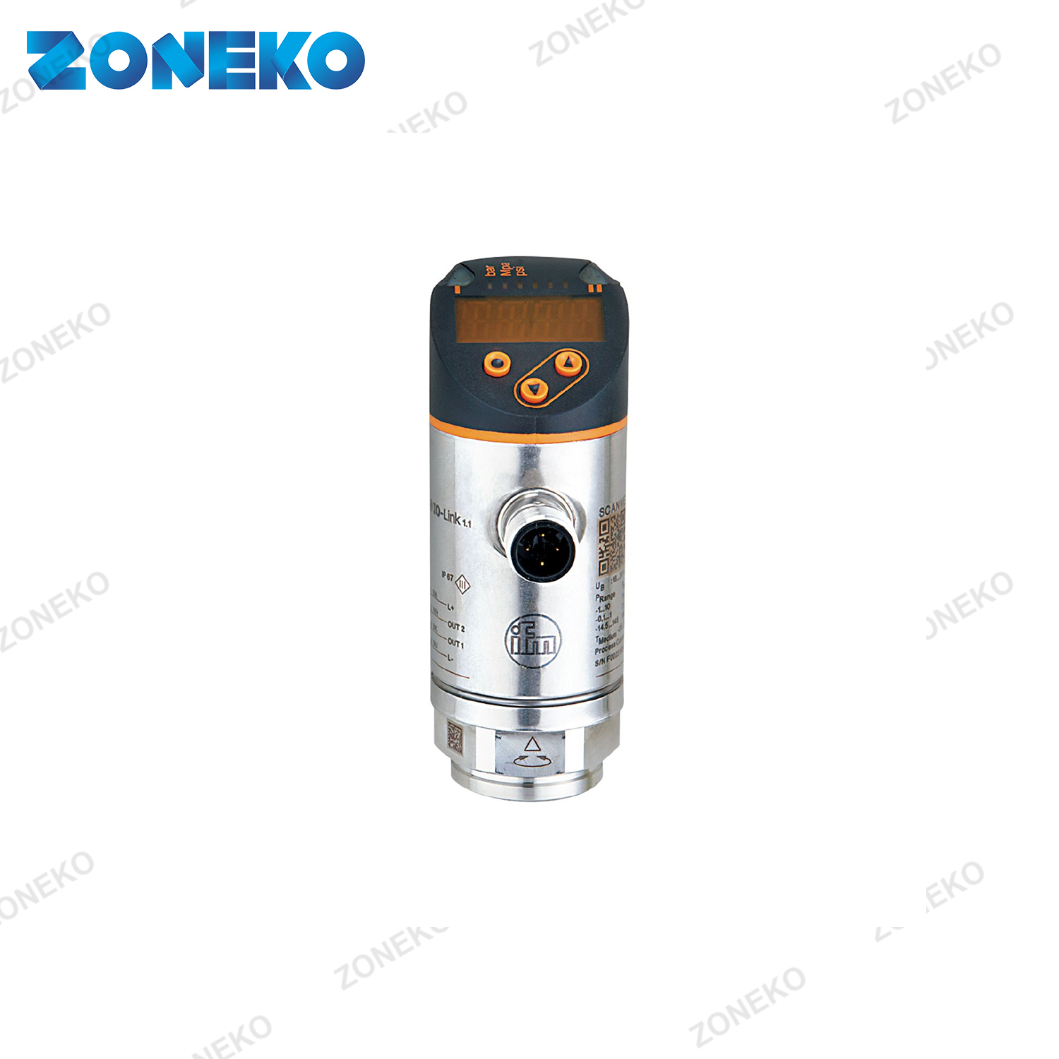 Ifm Electric Control Pressure Sensor With Display - Pn2071, Pn2094 ...