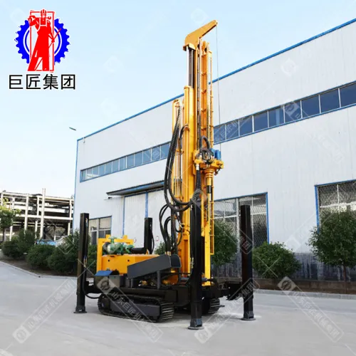 400m Depth Crawler Mounted Pneumatic Rock Boring Well Digger, High ...
