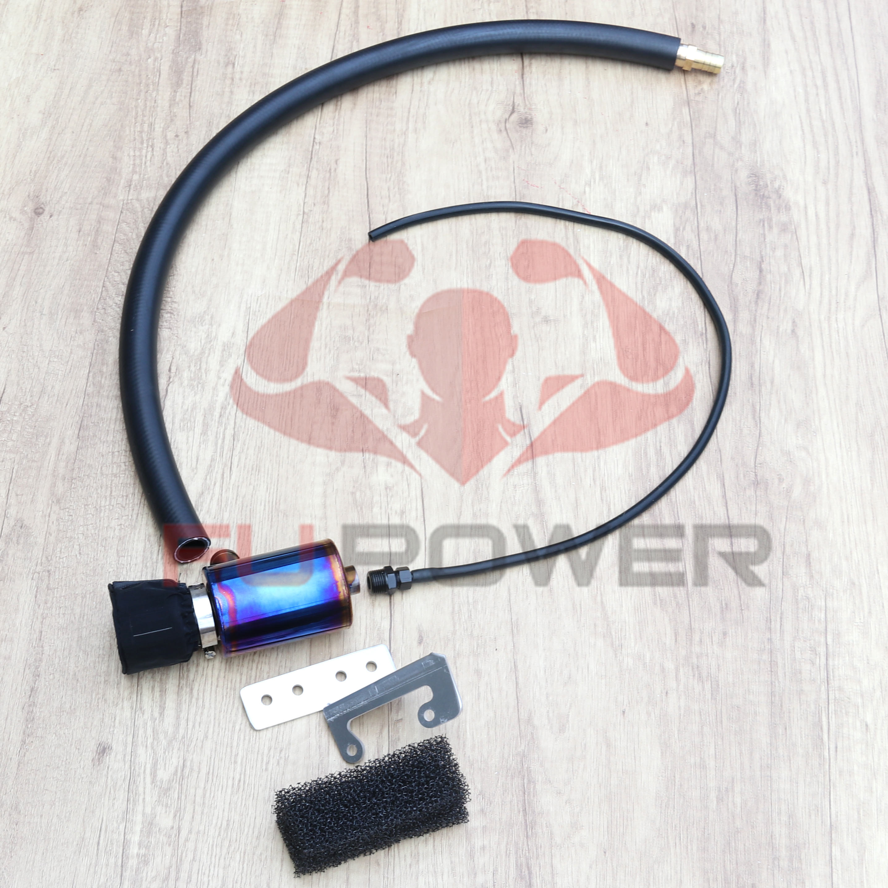 Universal Titanium Oil Catch Can Kit For Sea-doo 215 255 260 300 ...