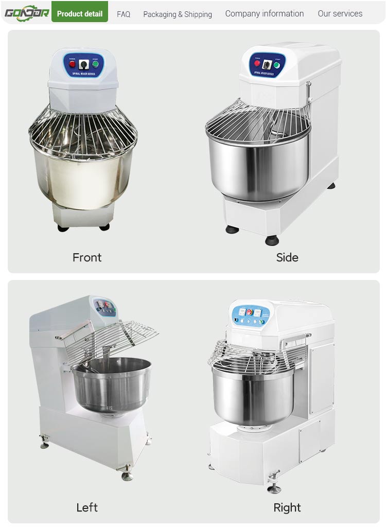 German Heavy Duty 10l 5kg Spiral Mixer For Bakery, High Quality German ...