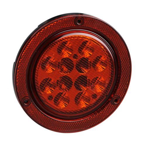 4 Inch Round Led Bus Stop Tail Lamps, High Quality 4 Inch Round Led Bus ...