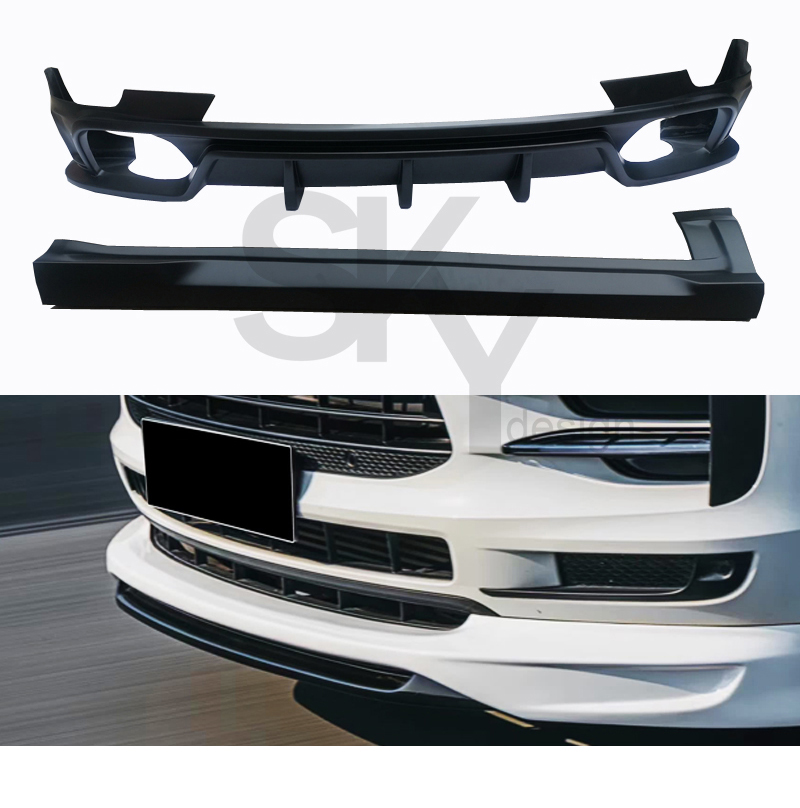 2020 Pp Body Kit For Porsche Macan - Front Lip, Rear Diffuser, Side ...
