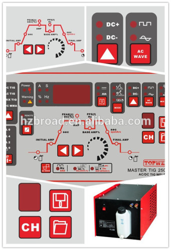 200a Portable Aluminium Ac/dc/mix Tig Welding Machine Mastertig-200ac ...