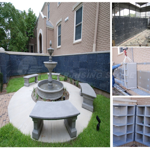 236 Niches Blue Pearl Granite Columbarium, High Quality 236 Niches Blue ...