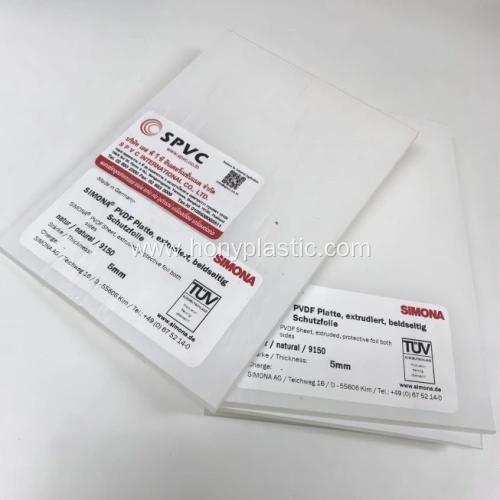 SIMONA® PVDF-EL (-GK/-SK/-CV) sheet China Manufacturer