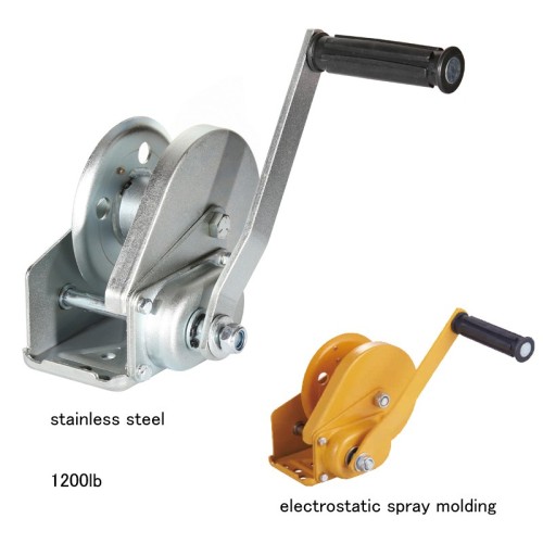 Marine Hand Winch For Boat With Auto Brake, High Quality Marine Hand ...