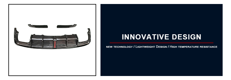 Kb Style Carbon Fiber A4 Rear Diffuser For Audi A4 S4 B10 - Rear Bumper ...