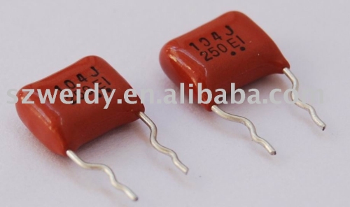 Metallized Polyester Film Capacitor, High Quality Metallized Polyester ...