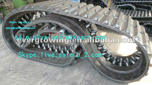 Yanmar C60r C50r Rubber Track Rubber Crawler, High Quality Yanmar C60r ...