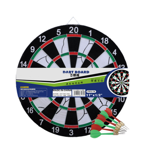 17 Inch Dart Board With 6 Darts, High Quality 17 Inch Dart Board With 6 ...