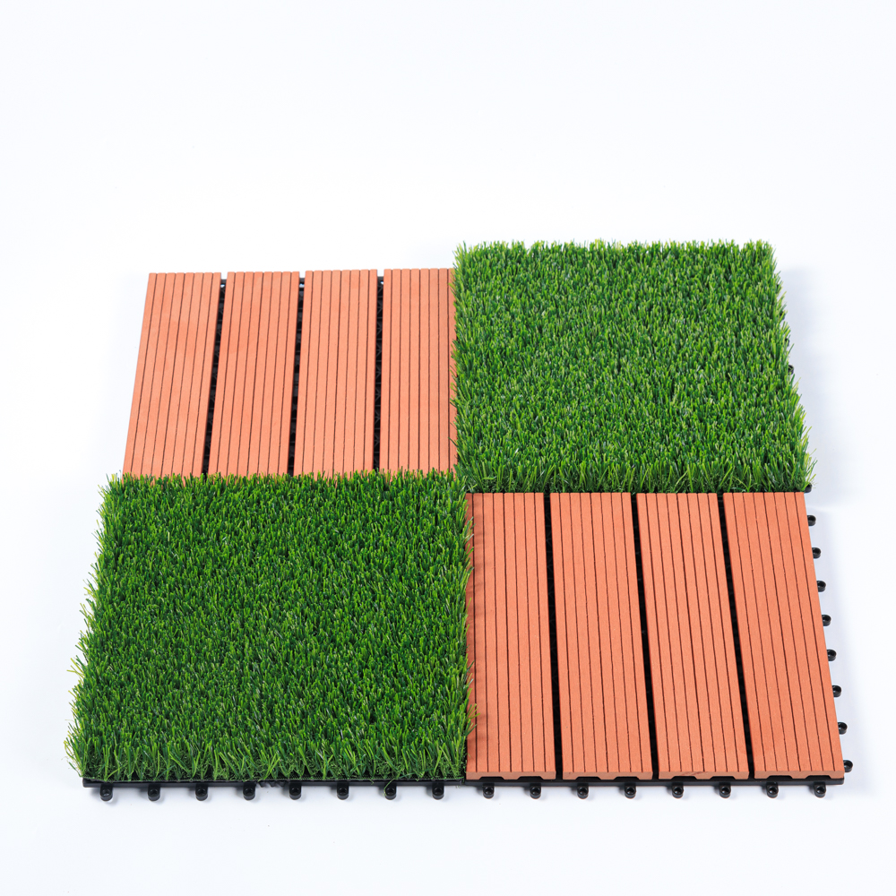 Artificial Turf Tiles For Balcony Indoor, High Quality Artificial Turf ...