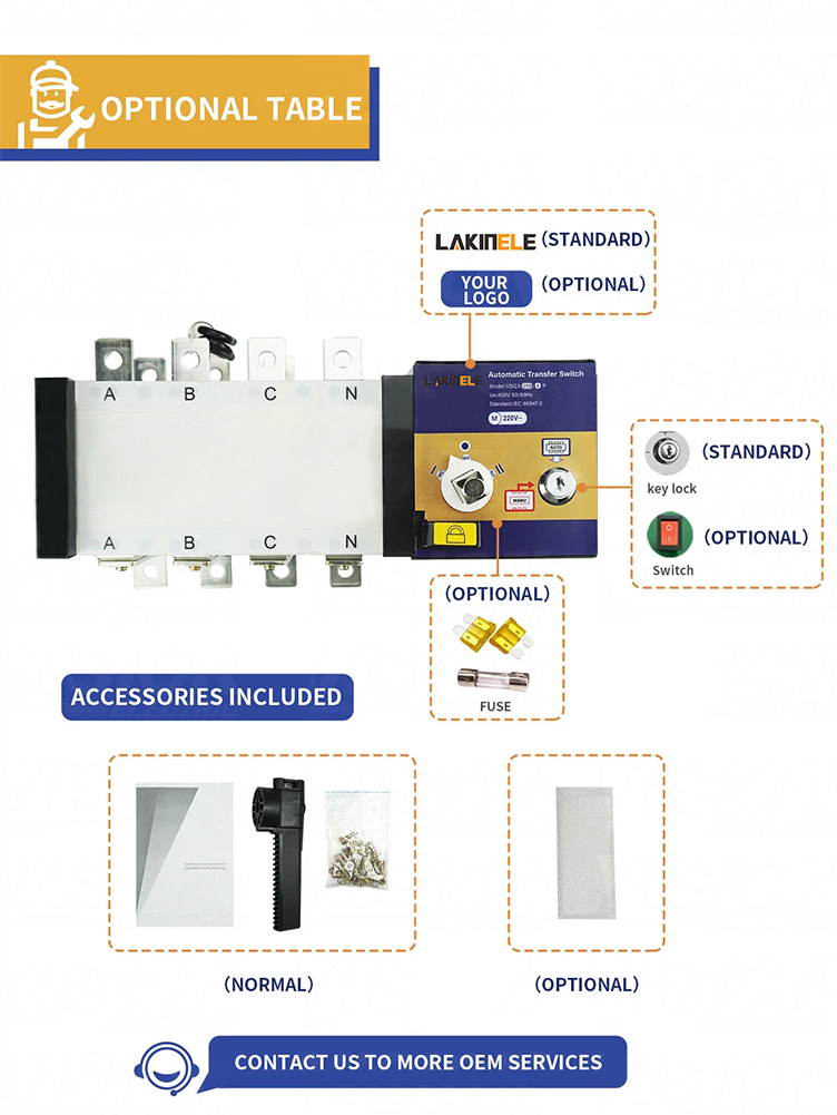 Lakinele Motorized Single Phase Ats 100a, High Quality Lakinele ...