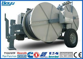 2 X 70kn Double Bundle Overhead Line Stringing Equipment ,, High ...
