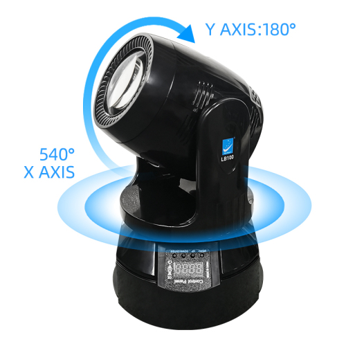 Big Dipper Dj Lighting Led Moving Head 100w Beam Rotating Pattern Bar ...