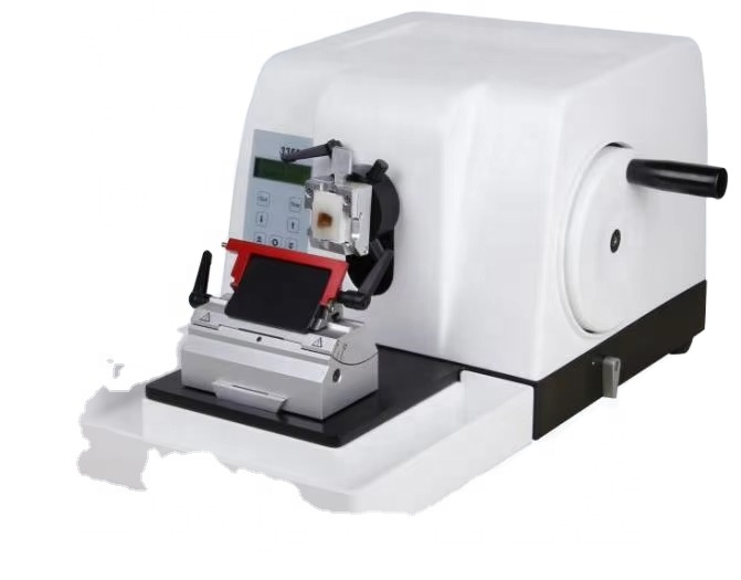 Semi-automatic Rotary Microtome Lab Equipment - Tissue Sectioning Range ...