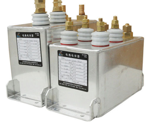 High Voltage Large Electrical Power Capacitors With Copper Terminal ...