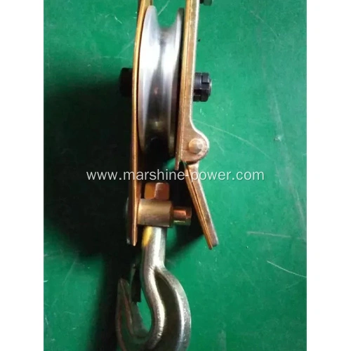 Twin Sheave Block and Tackle Double Tackle Pulley China Manufacturers ...