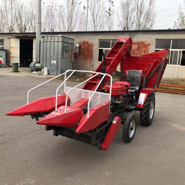 Mini Tractor Mounted 2 Rows Sweet Corn Harvester, High Quality Mini ...