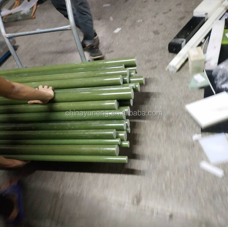 High Temperature Electrical Epoxy Resin Solid Fiberglass Rods Glass ...