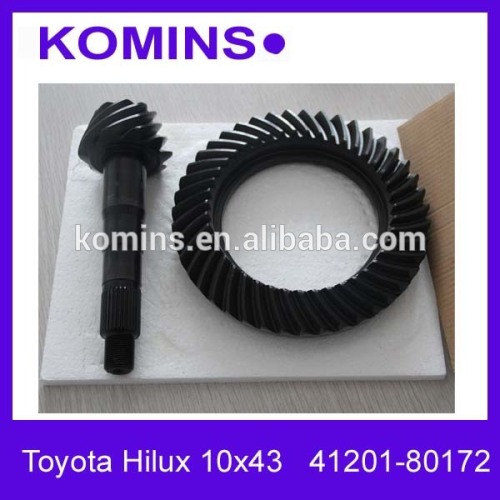 Crown Wheel Pinion Toyota Hilux 10x43 Front 41201-80172 41201-80203 ...