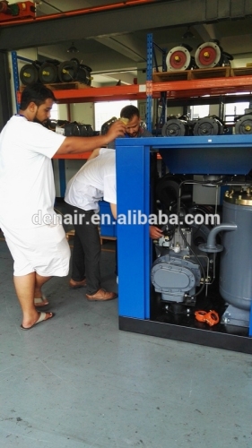 8bar Industrial Electric Screw Air Compressor, High Quality 8bar ...
