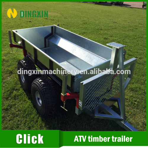 Atv 4 Wheels Metal Box Trailer, High Quality Atv 4 Wheels Metal Box ...