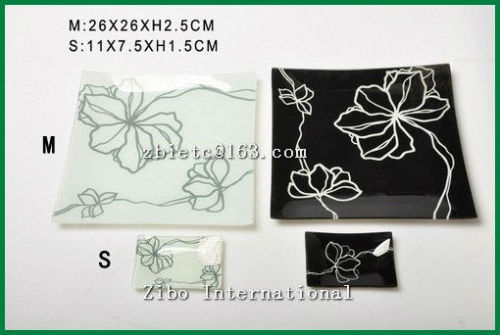 Beautiful Bulk Glass Plates Of Various Shapes, High Quality Beautiful ...