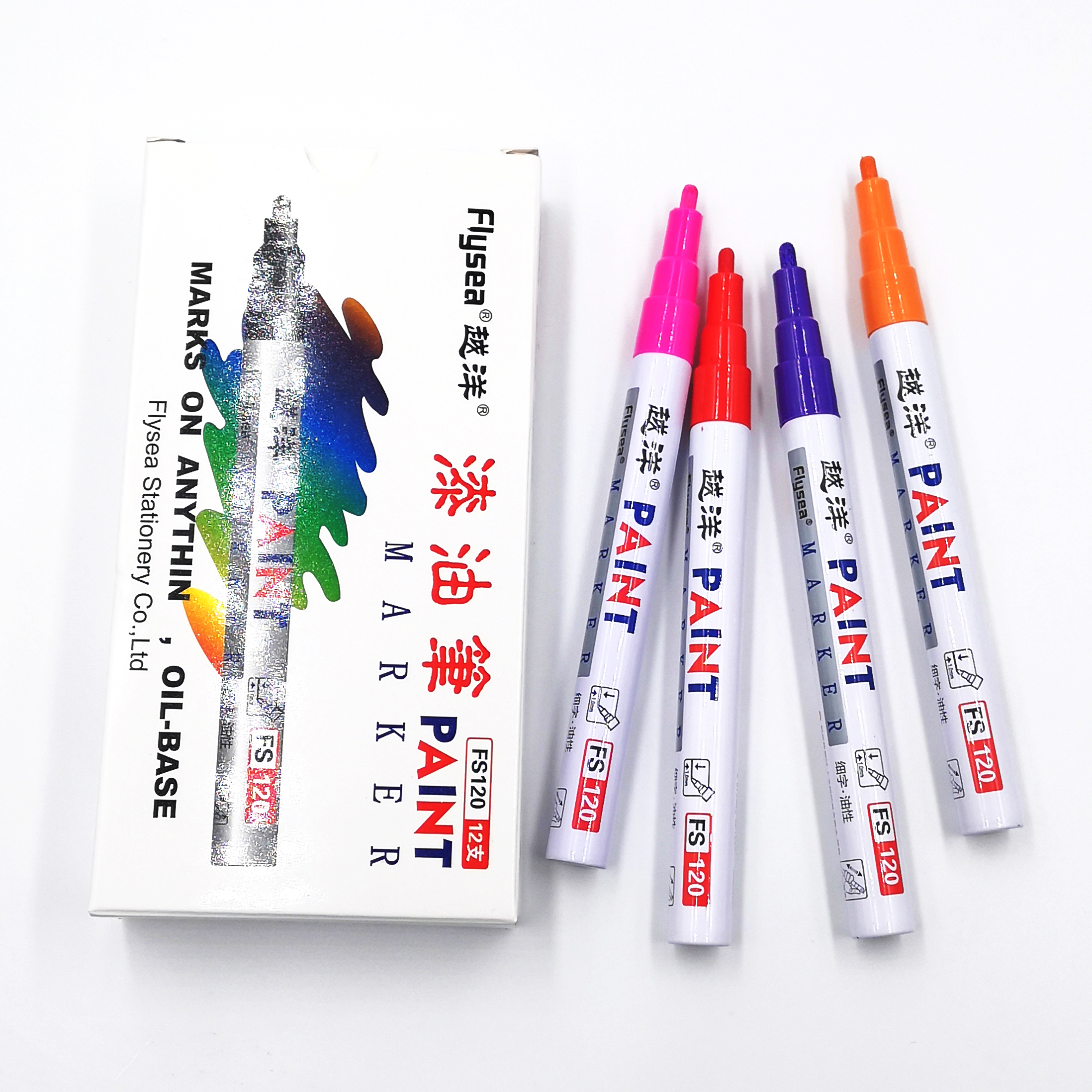 Oversea Waterproof Permanent Correction Paint Pen - Metallic Oil Based ...