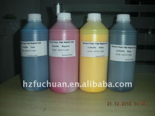 Konica Solvent Toyo Ink For 14pl, High Quality Konica Solvent Toyo Ink ...