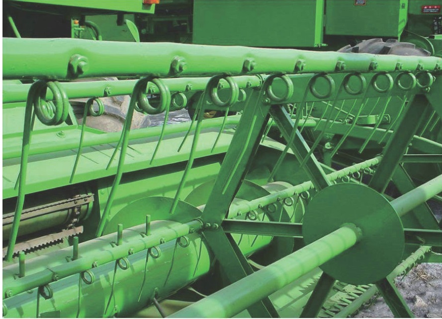 H86248 เครื่องจักรการเกษตรพลาสติกสปริงไทน์ไนลอนมีสองขาสีดำสี คุณภาพสูง ...