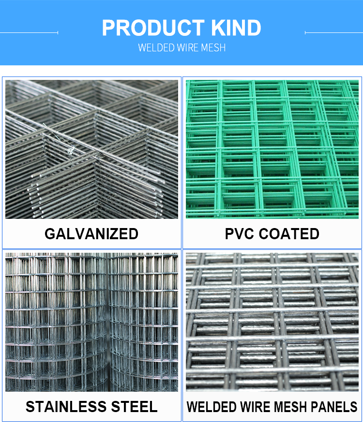 1x1 Welded Wire Mesh Panels - Galvanized For Garden Fencing, High ...