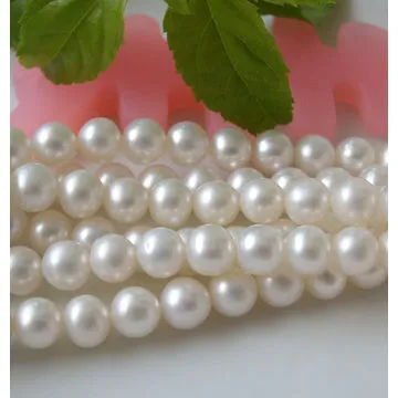 Pearl Strand, Loose Freshwater Potato-shaped Pearl Strand, High Quality ...